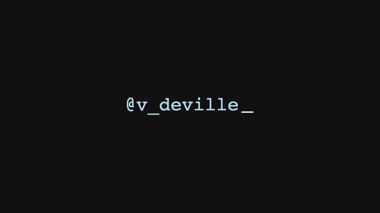Website - V. DEVILLE